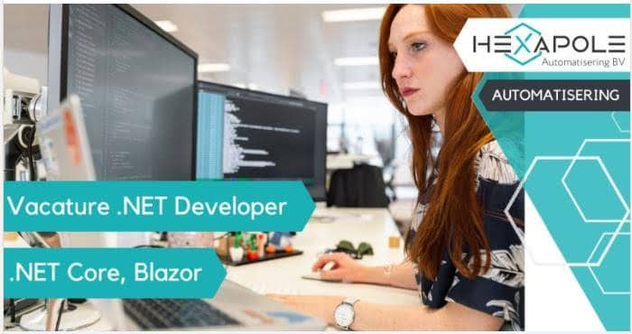 .NET Developer | .NET Core, Razor, Blazor - Hexapole - IT & Automatisering